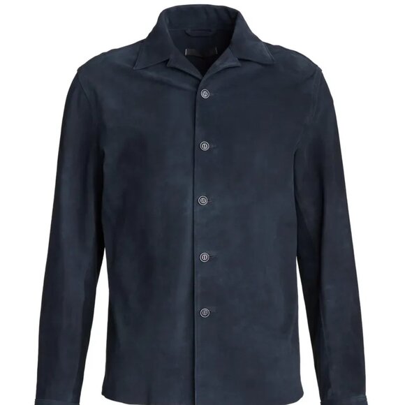 John Varvatos | Jackets & Coats | John Varvatos Mens Simo Suede Leather ...